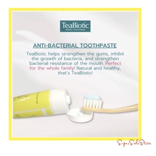 TeaBiotic Soft Bristles Toothbrush/ Probiotic + White Tea Essence Anti ...