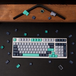 GMK WOB KATAKANA Blue130 Keys Keycap Cherry Profile DYE-SUB Japanese ...