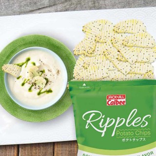 Calbee Ripples Sour Cream & Onion 170g | Shopee Philippines