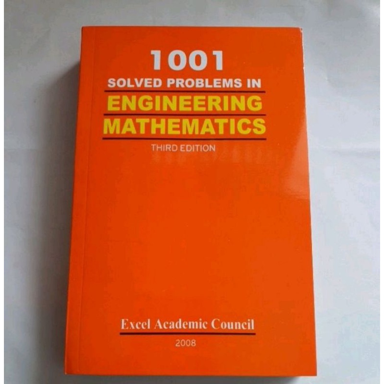 1001 Solved Problem in Engineering Mathematics third edition | Shopee ...
