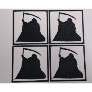 EMBROIDERED MORALE PATCH MALIGNO SA TULAY LOGO SIZE: 3"X3" | Shopee ...