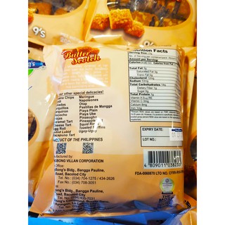 BongBongs Butterscotch 2 Packs Bacolod Pasalubong Products Cookies ...