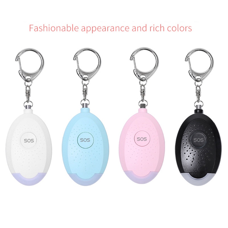 Rechargable Self Defense Alarm 130dB Girl Women Security Protect Alert ...