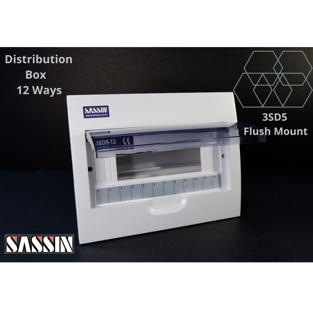 Sassin Flush Mount Distribution Box 12 Ways | Shopee Philippines