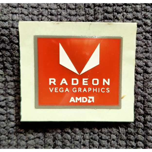 Radeon VEGA Graphics Sticker 16 X 20mm 5/8 X 13/16 [1117 ...
