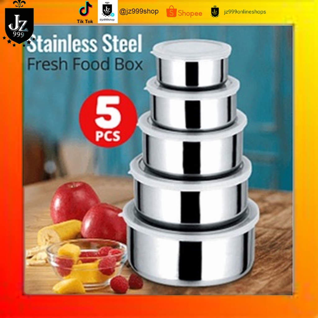 Protect Fresh Box 5in1 High Quality Stainless Steel Ware Bowl with ...