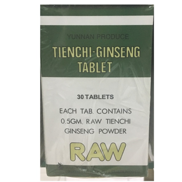 Tienchi Ginseng Tablet 30 pcs for your health | Shopee Philippines