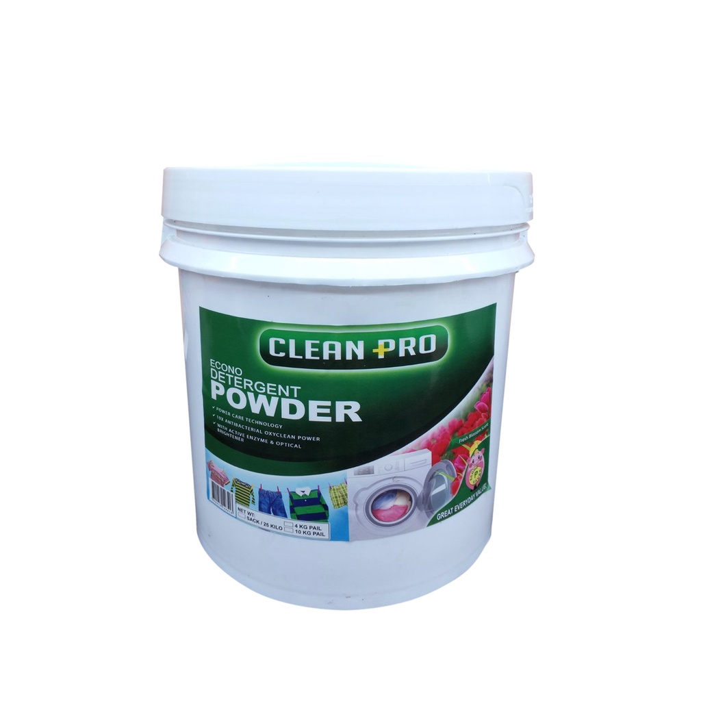 Clean Pro Econo Detergent Powder Fresh Blossom Scent 10KG | Shopee ...
