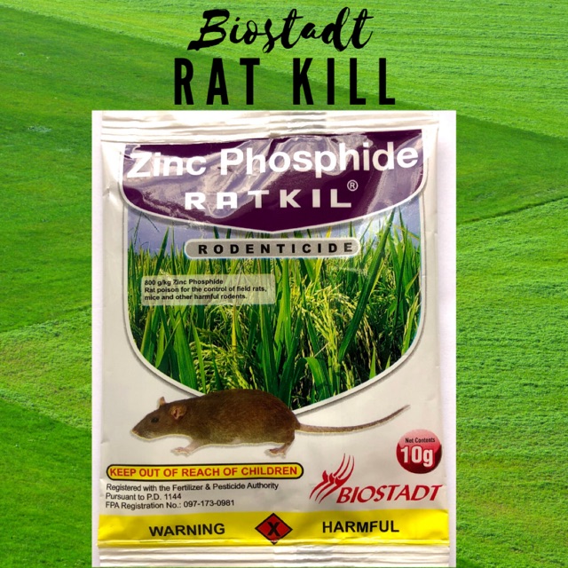 Biostadt RAT KIL Rodenticide Rat Poison | Shopee Philippines