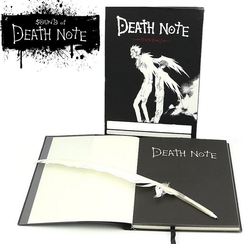 Death Note Feather Pen Book Cartoon Japan Animation Notebook Theme ...