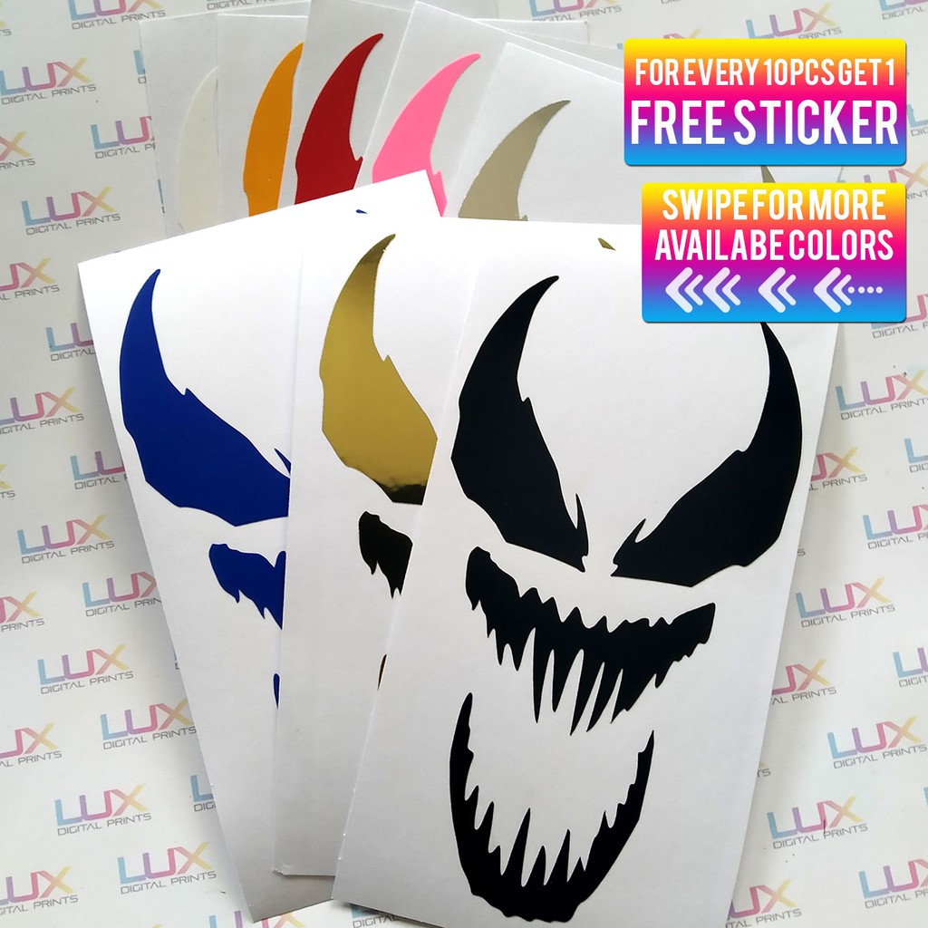 Venom Die-Cut Vinyl Sticker/Decal/car/motor/laptop/mugs/tumblers etc ...