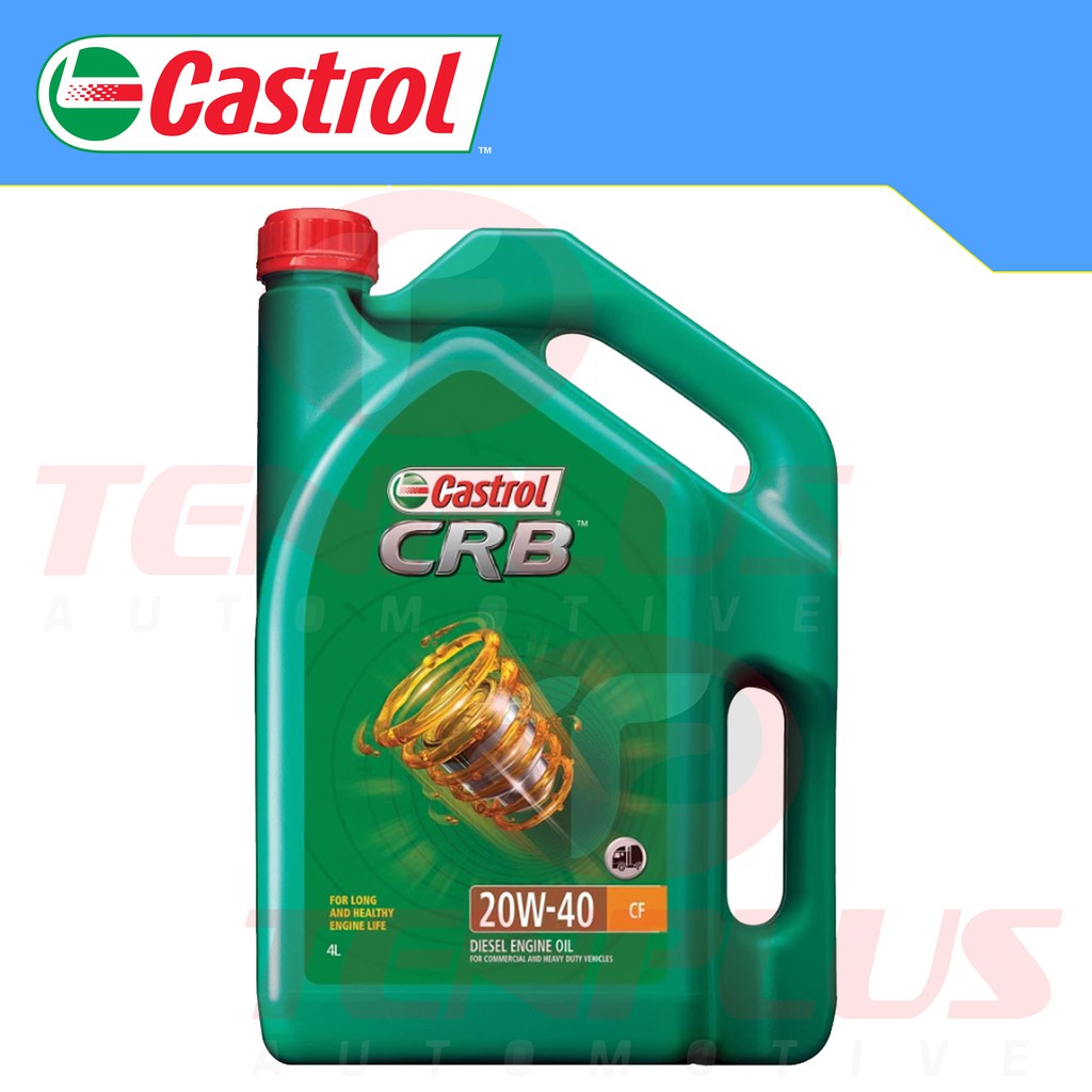 Castrol CRB Multi 20w40 4L | Shopee Philippines