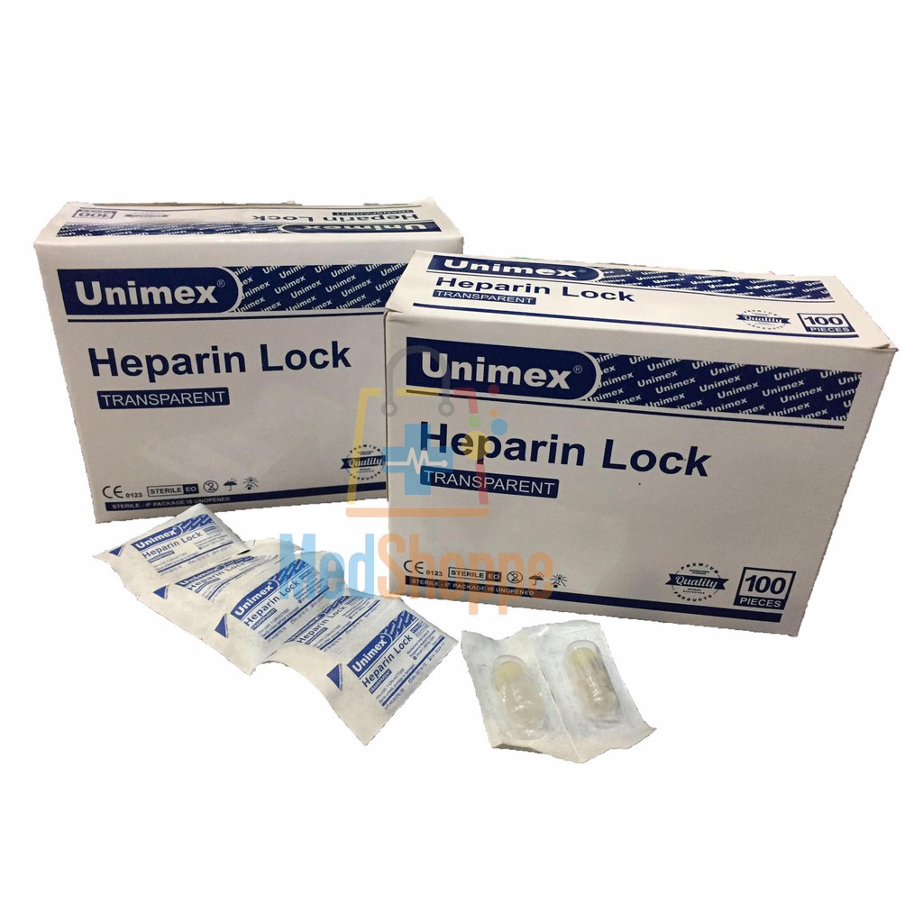 Heparin Lock / Heplock (100pcs) | Shopee Philippines