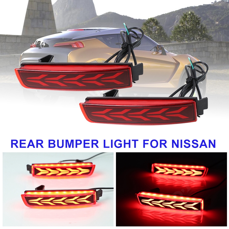 2X For Nissan KICKS 2017~2018 Tail light TERRA 18~19 LED Red Rear ...