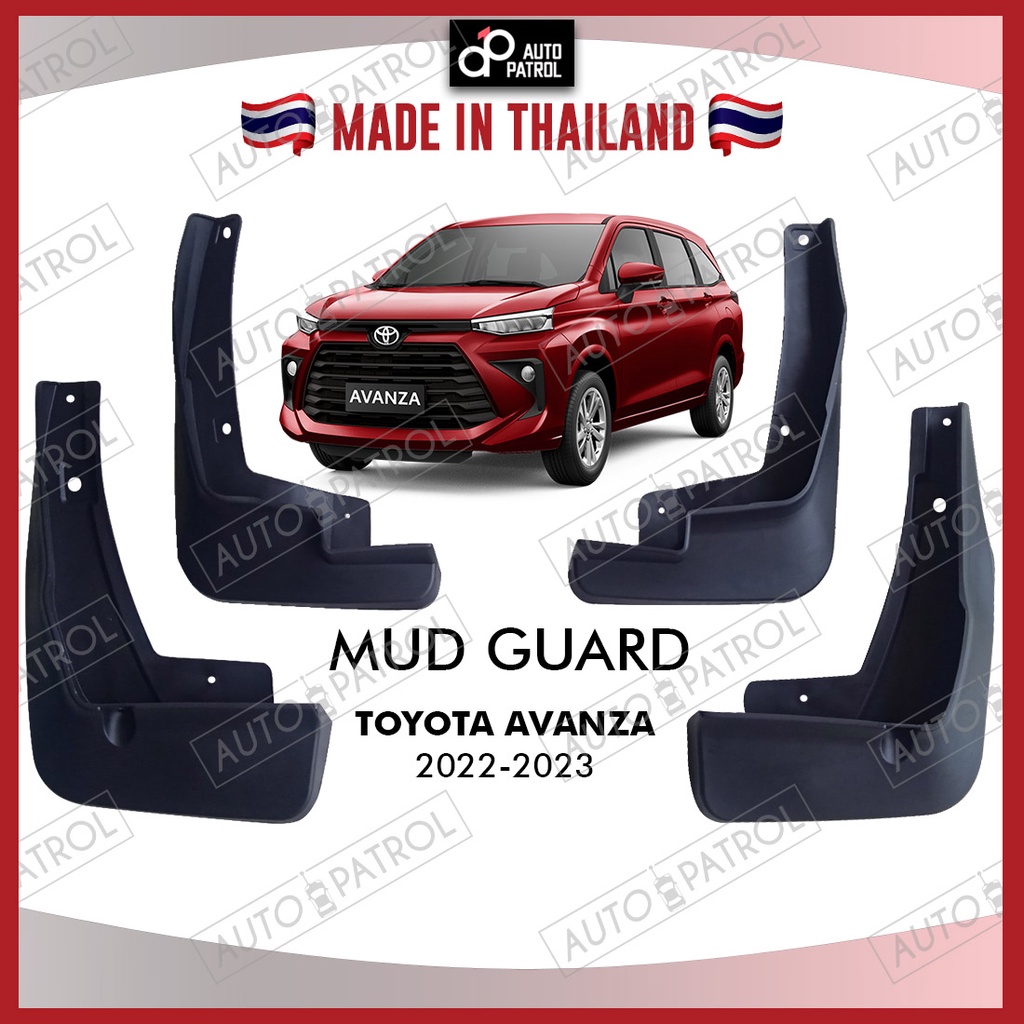 Toyota Avanza 2022-2023 Mud Guard Mud flap ( Mudguard ) ( Mudflap ...