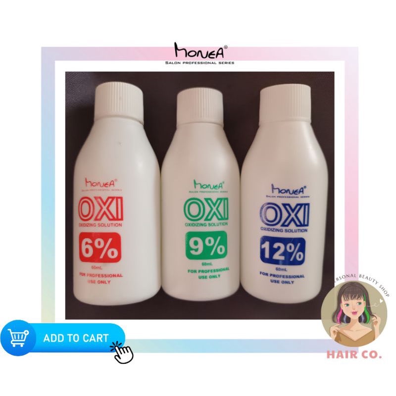 MONEA Hair Oxidizing Solution (developer cream) 60ml | Shopee Philippines