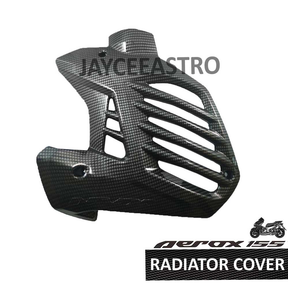 YAMAHA Aerox V1 155 Radiator Cover garnish (carbon) | Shopee Philippines