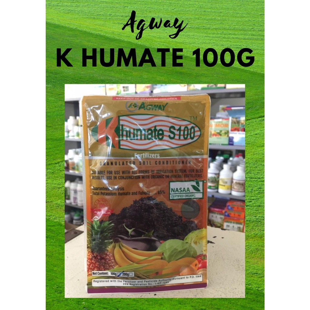 AGWAY K HUMATE 100g, 200g | Shopee Philippines