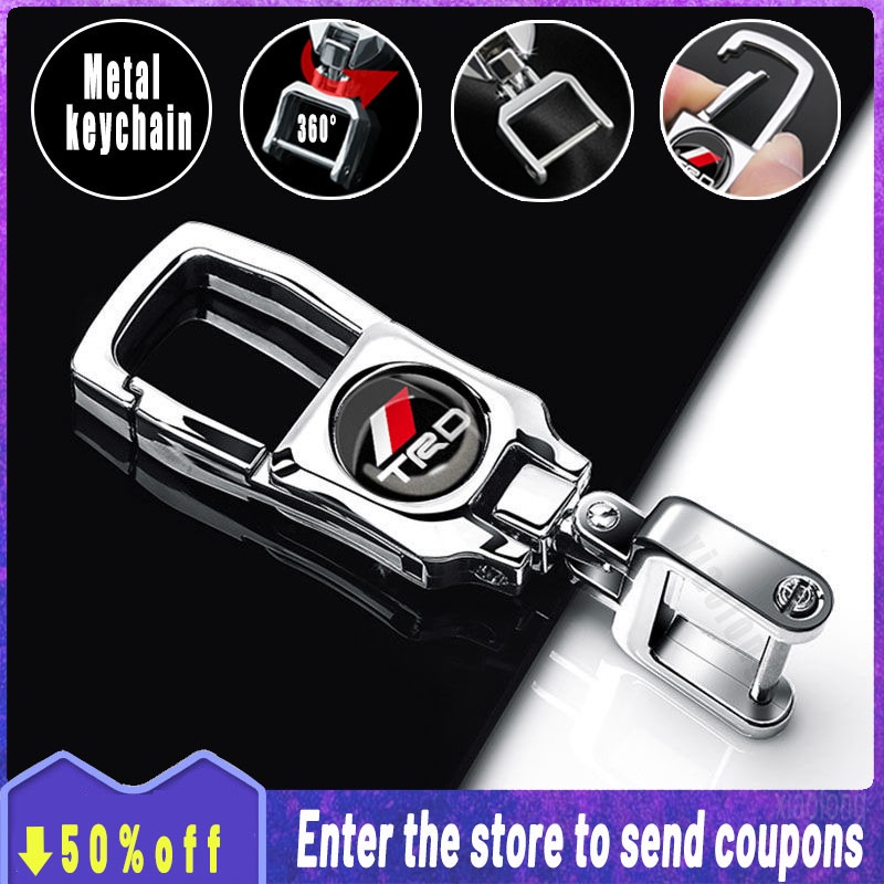 cod for toyota TRD keychain car motorcycle Fashion Men Women Creative ...