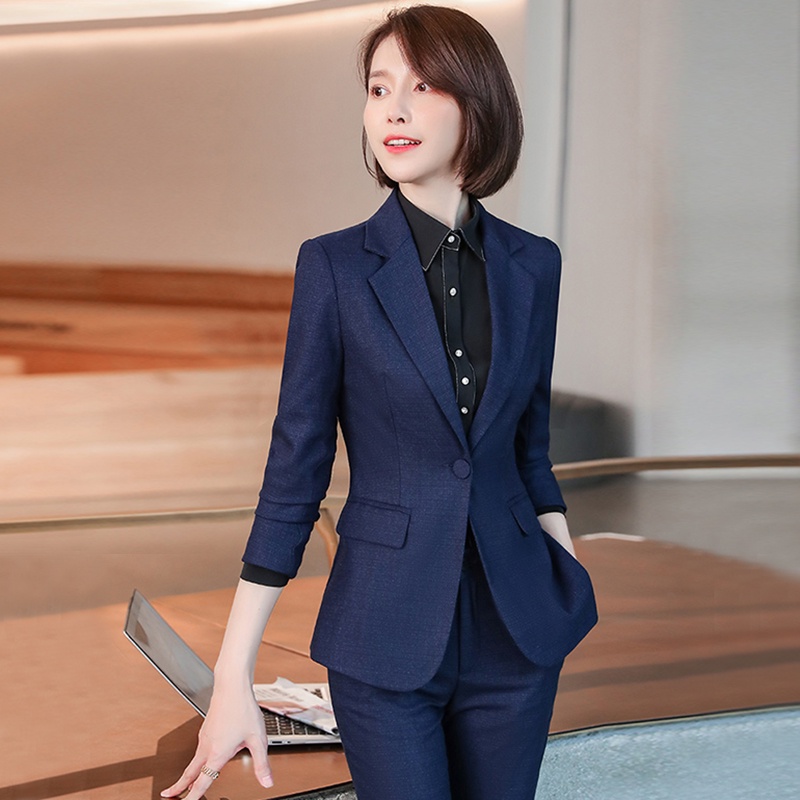 High-End Suit Female Spring Autumn College Student Formal Wear Fashion ...