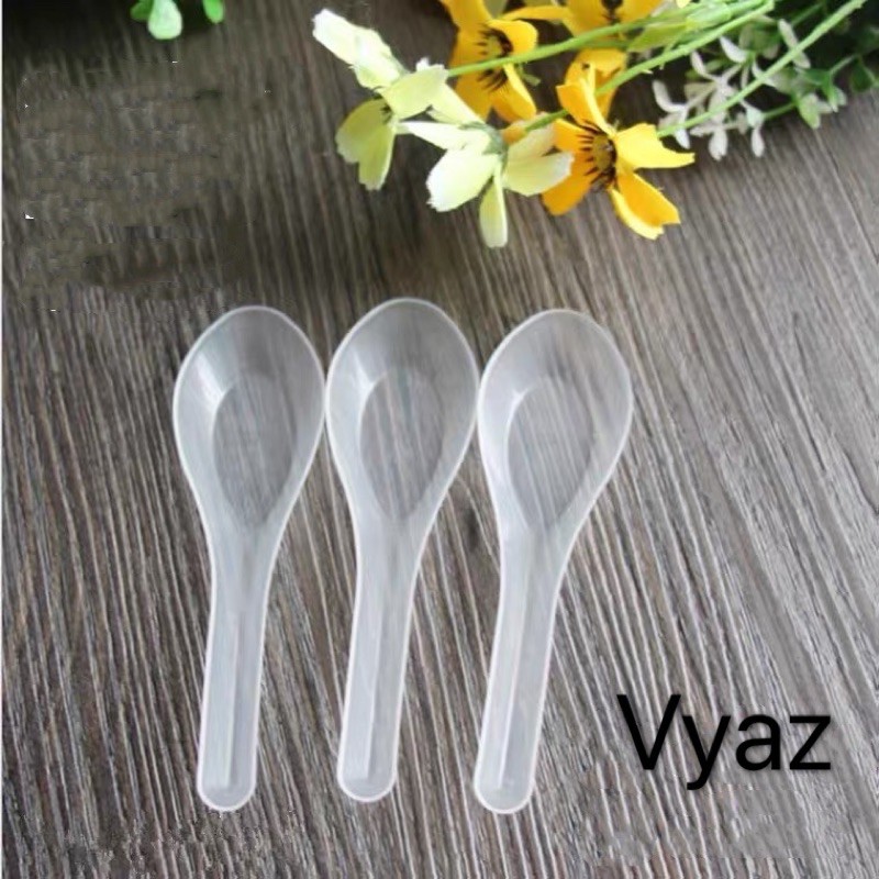 Plastic Disposable Soup Spoons 60 Pcs | Shopee Philippines