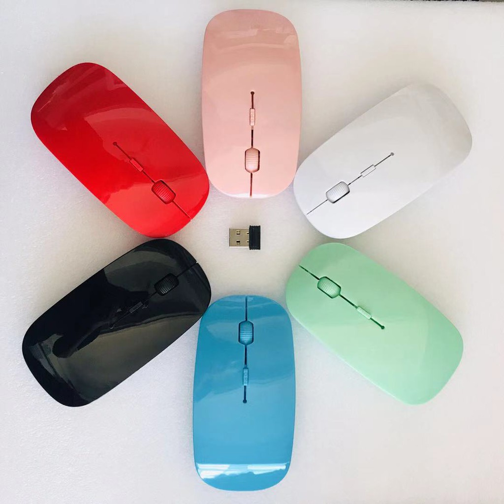 New slim wireless mouse 2.4G spot | Shopee Philippines
