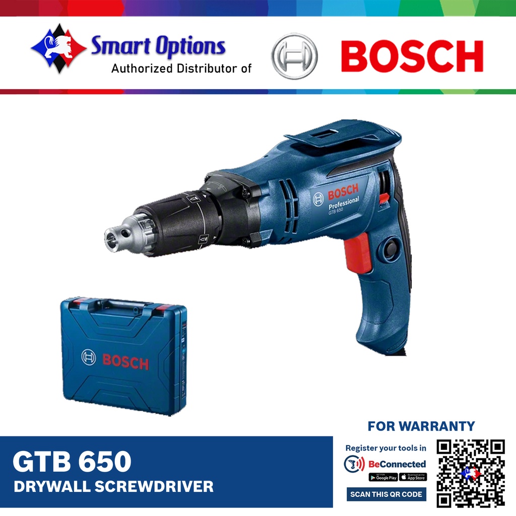 BOSCH GTB 650 DRYWALL SCREWDRIVER | Shopee Philippines