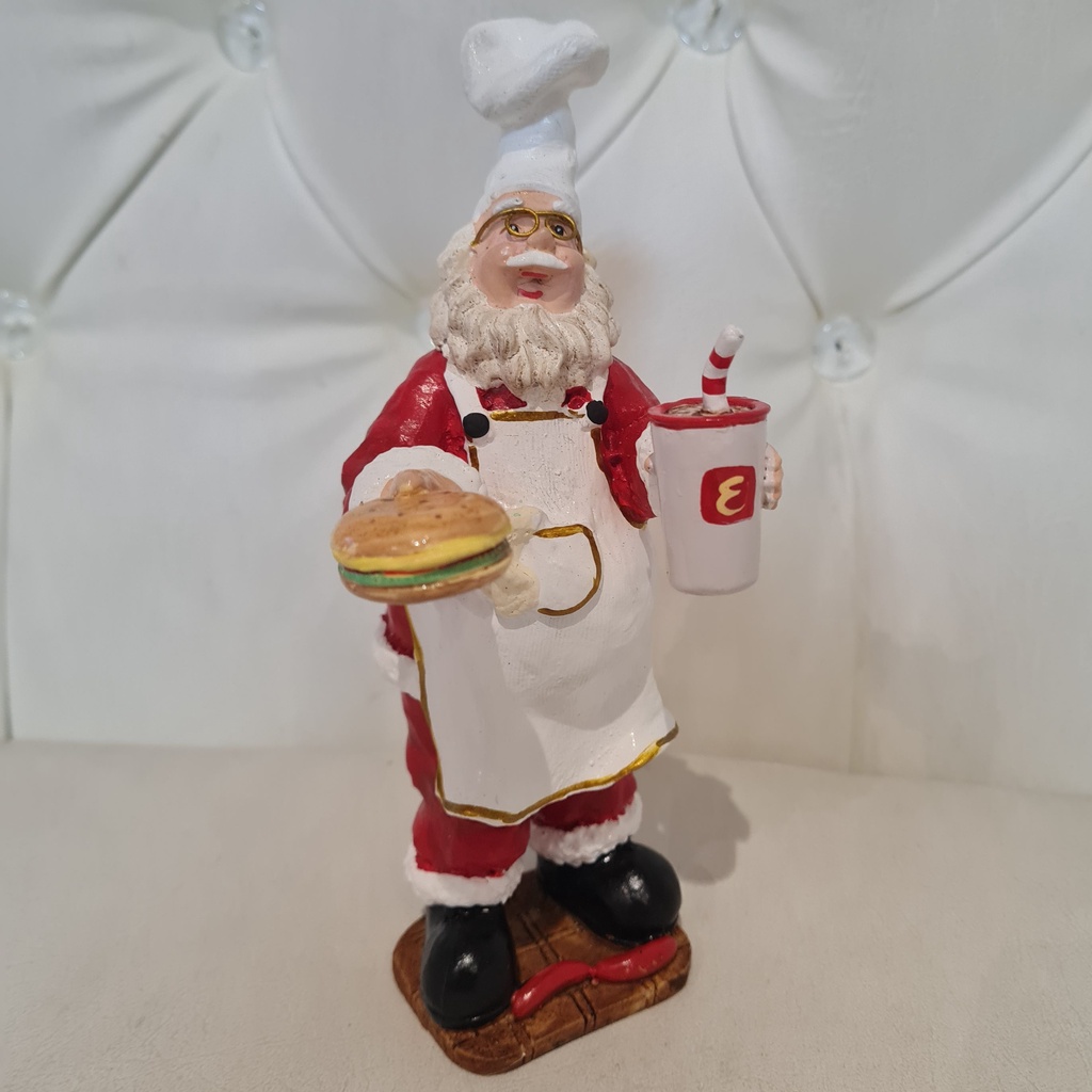 Christmas Santa Claus Baker Chef 23cm Kitchen | Shopee Philippines