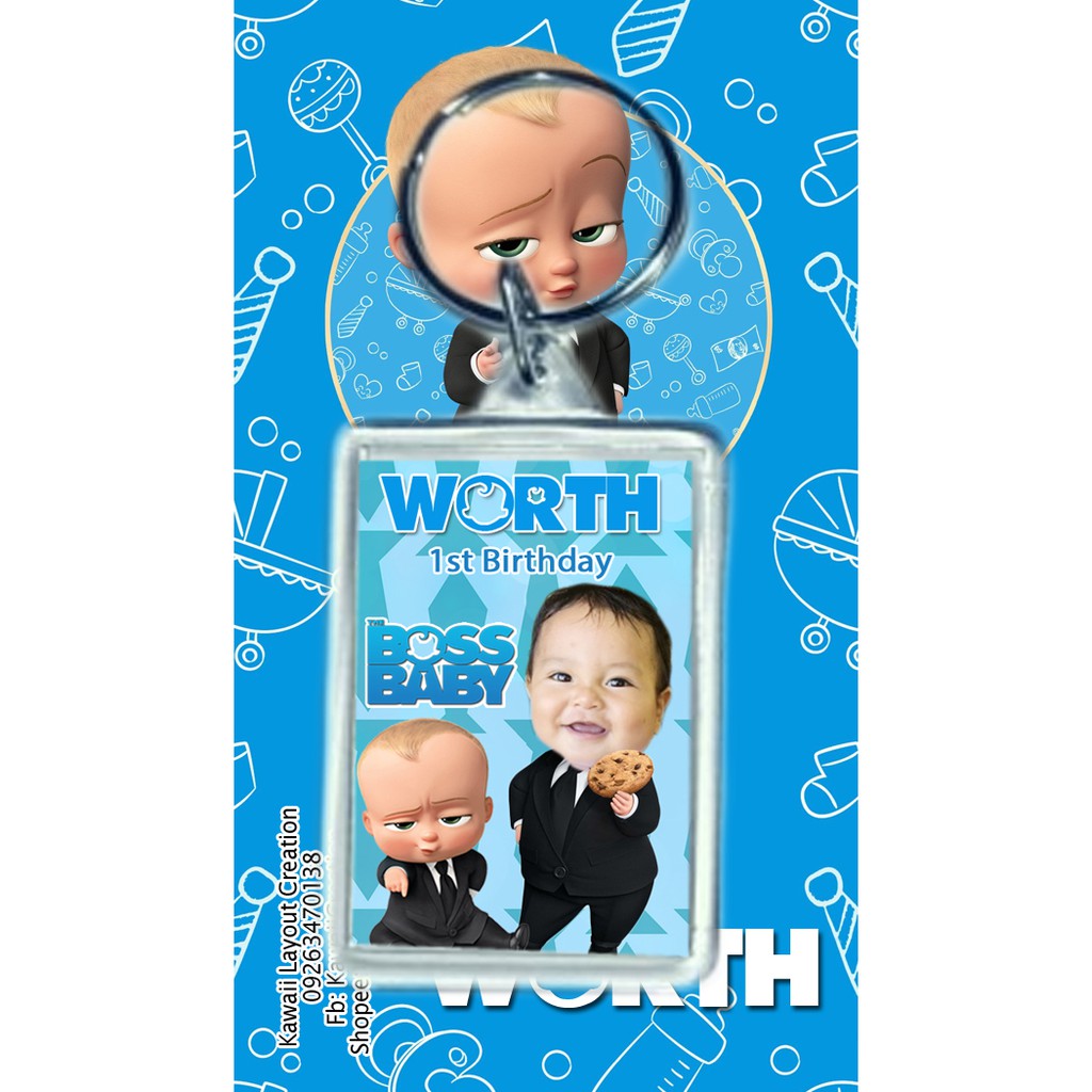 boss baby keychain (individually packed) | Shopee Philippines