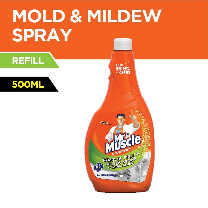 Mr. Muscle Mold & Mildew Refill 500 ml | Shopee Philippines