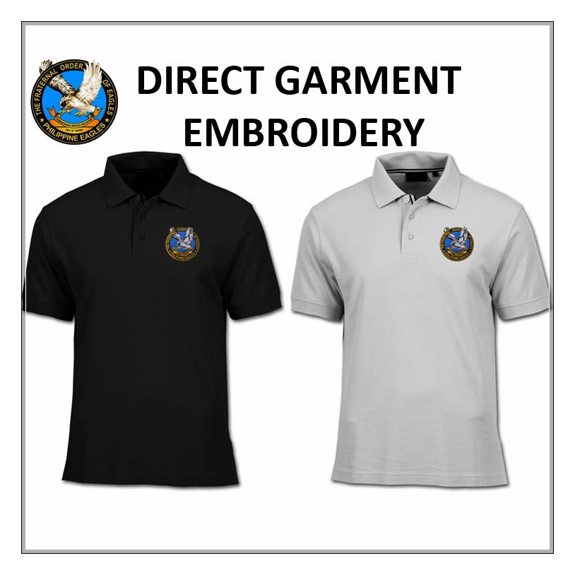 KUYA ATE The Fraternal Order of Eagles Polo Collar Shirt Embroidered ...