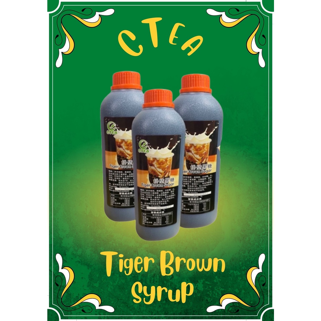 CTea - Tiger Brown Sugar 1L | Shopee Philippines