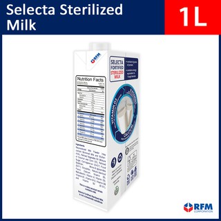 Selecta Sterilized Milk 1 Liter | Shopee Philippines