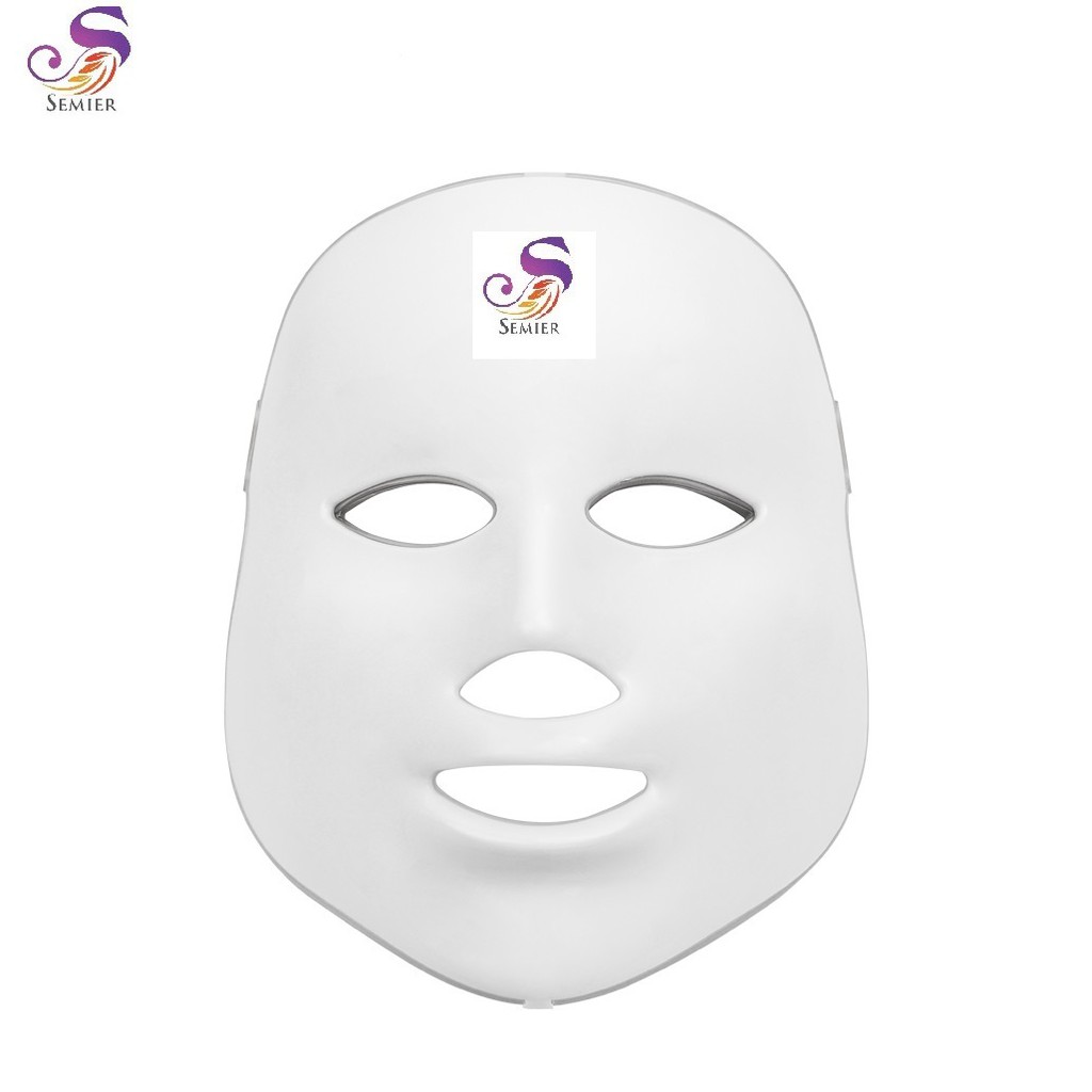 7 Colors LED Facial Mask Photon Therapy Face Mask Skin Care ...