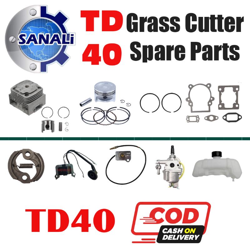 TD40 Grass Cutter Spare Parts | Shopee Philippines