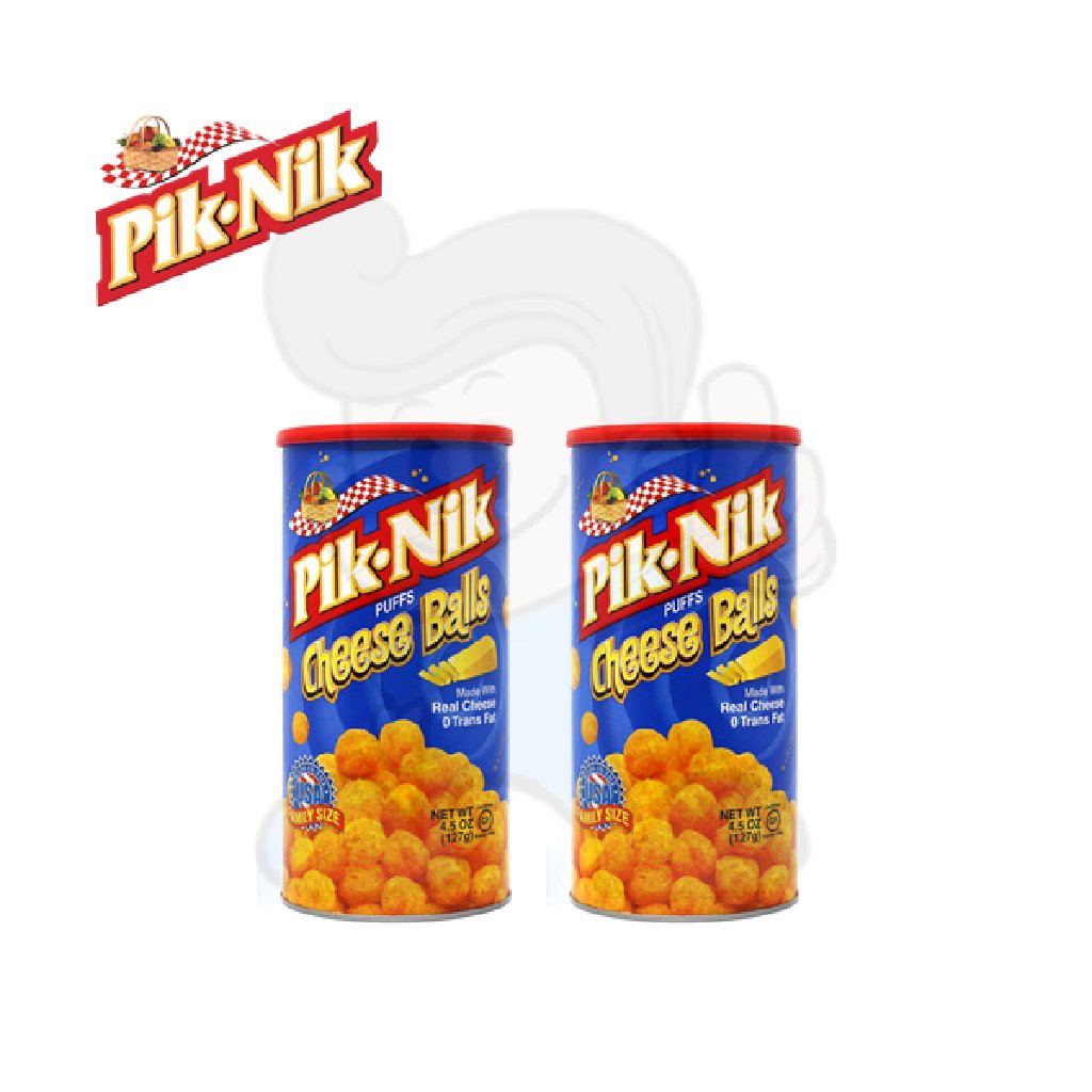 Pik-Nik Puffs Cheese Balls, ( 2 x 127 g. ) | Shopee Philippines