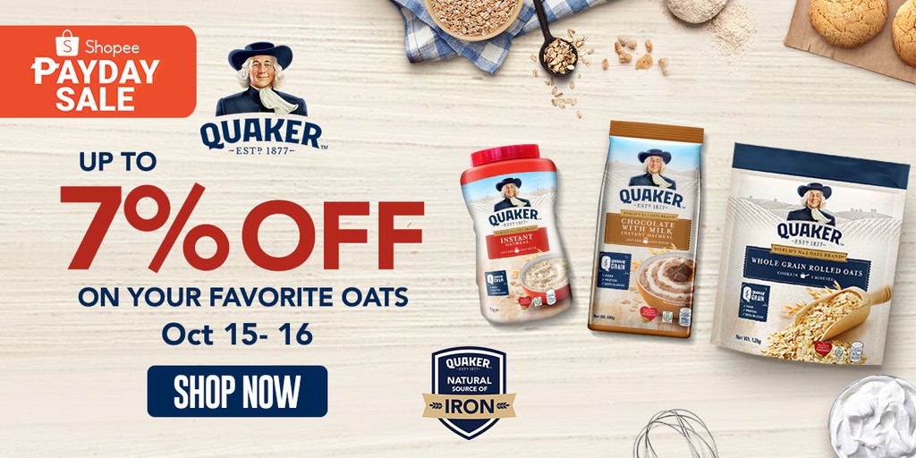 Quaker Official Store, Online Shop | Shopee Philippines