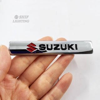 1 x Metal SUZUKI Logo Car Auto Decorative Side Fender Rear Emblem Badge ...