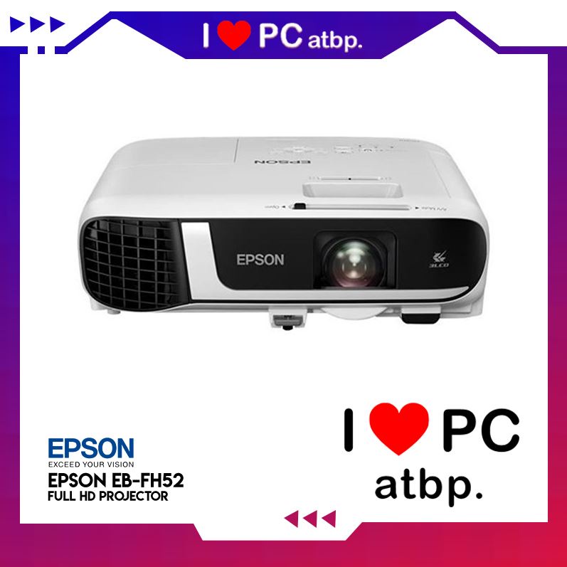 Epson EB-FH52 Full HD Projector, 4000 Lumens, 3LCD, 1920x1080 | Shopee Philippines