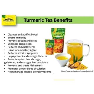 Yamang Bukid Turmeric 10-in-1 Tea Bundle Pack (3packs 400g) | Shopee ...