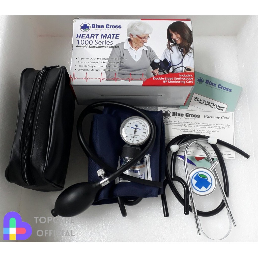 BP Apparatus Set Adult (Steth & Aneroid), HEART MATE | Shopee Philippines