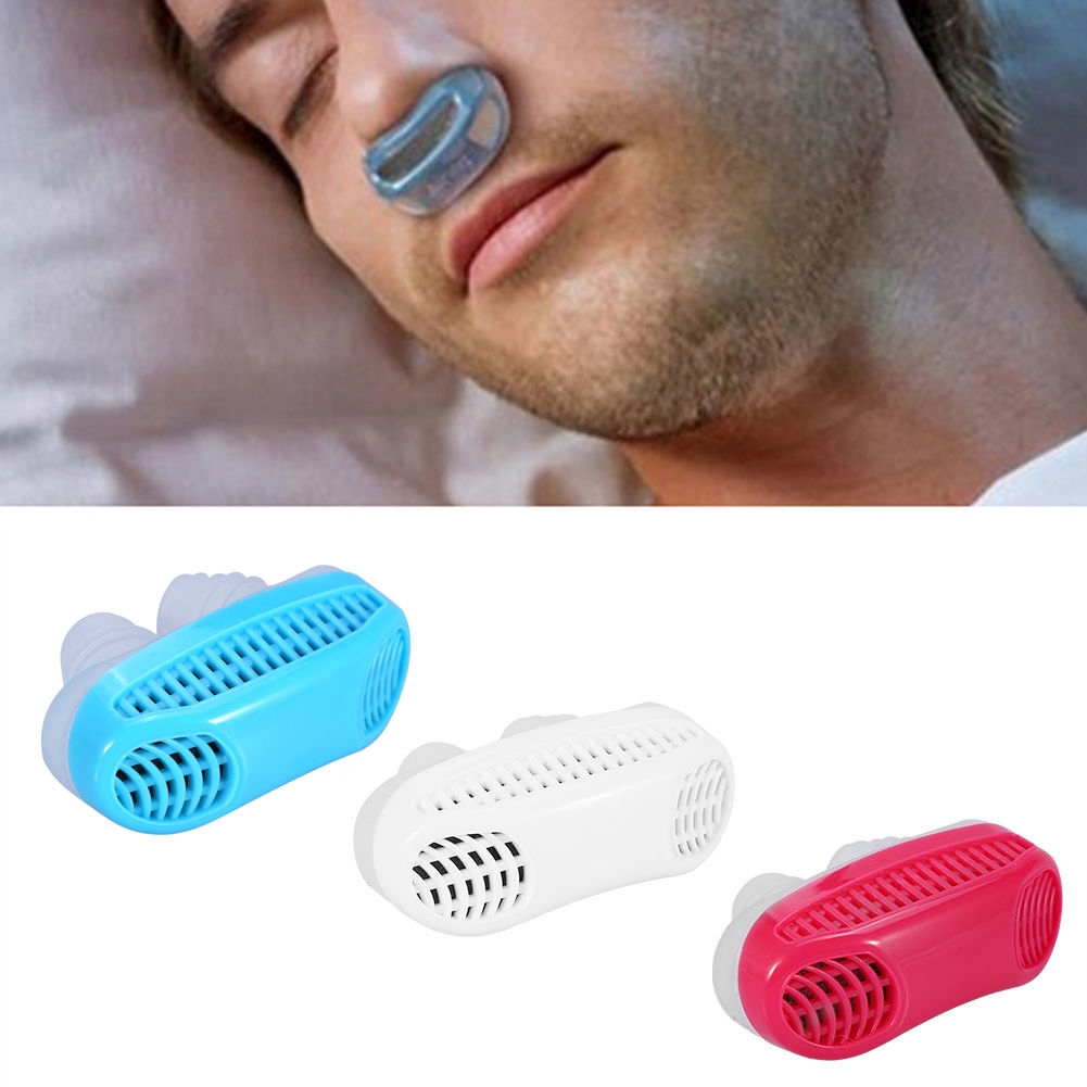 Electronic Anti Snore Stopper Nose Clip Silencer Nasal Dilator Sleep