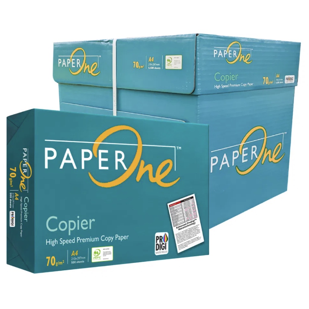 PAPERONE A4/Long/Short 70GSM BOND PAPER Original & Best Quality Office Printing Paper | Shopee ...
