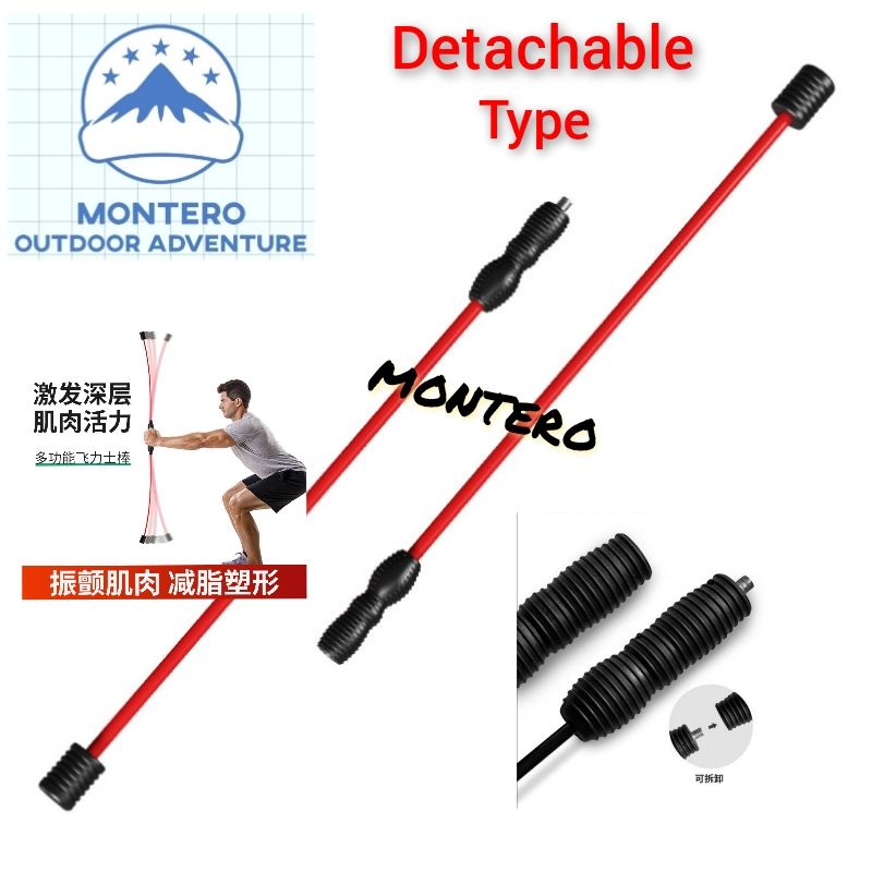 MONTERO[Ready Stock] Flexi Bar Phyllis Bar Training Stick Home Fitness ...