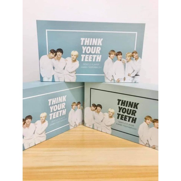VT X BTS Jumbo Toothbrush and Toothpaste Kit PLUS 1 FREE RANDOM SIGNED ...
