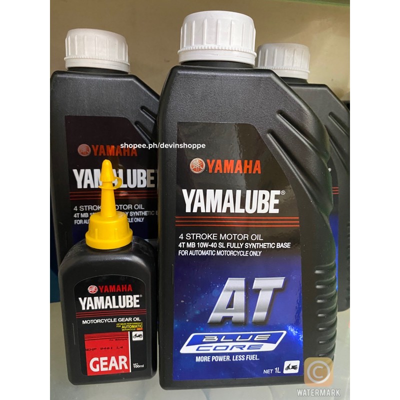 Yamalube Bluecore + Yamalube Gear Oil | Shopee Philippines