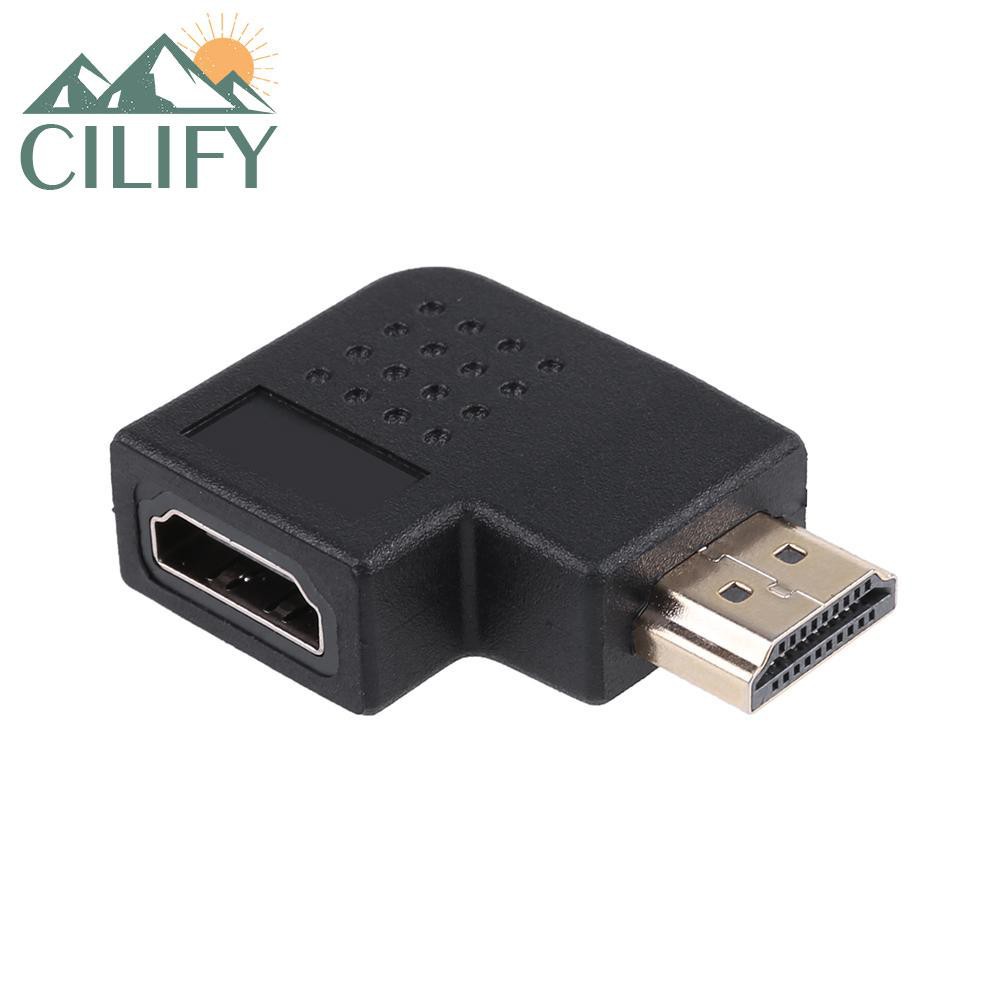 Cilify 12.10 90 degree elbow connector hdmi port to hdmi port adapter ...