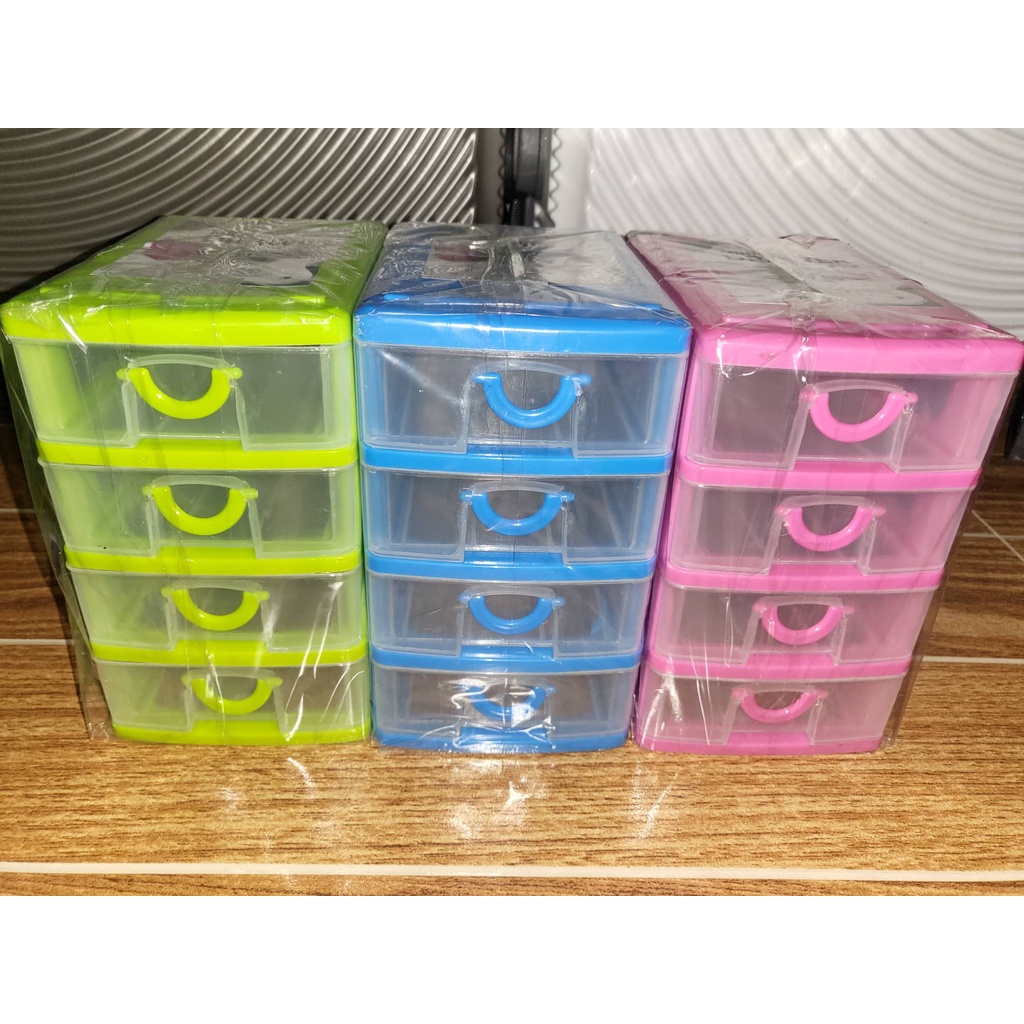 SALE! 4 Layer Mini office cabinet / multi purpose storage / medicine drawer / Jewelry organizer ...