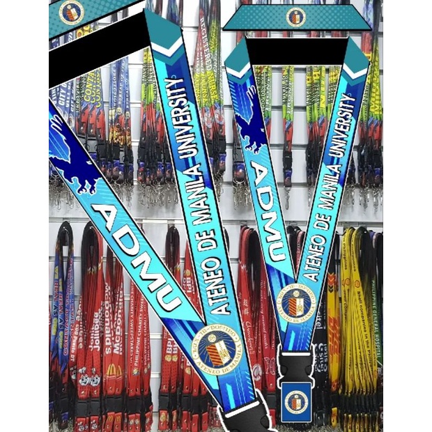 ADMU ateneo de manila university blue eagles id lace lanyard onhand ...