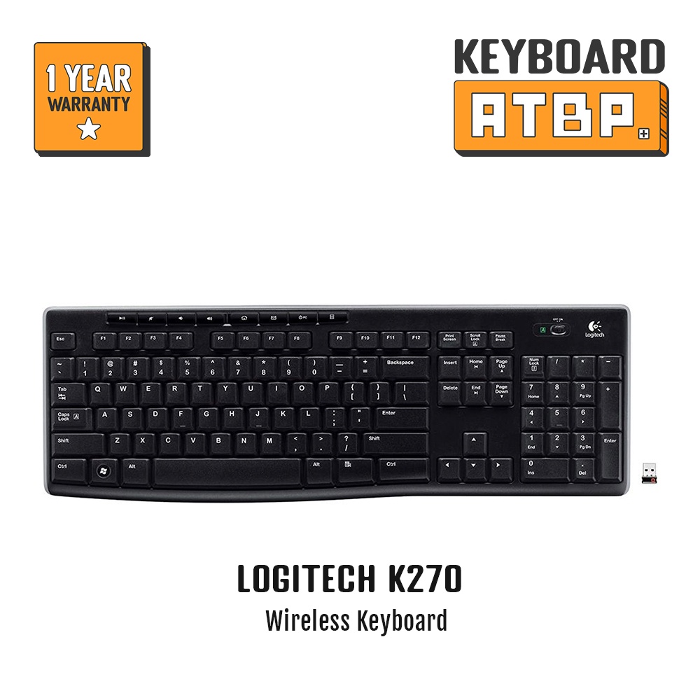 Logitech K270 Wireless Keyboard | Shopee Philippines